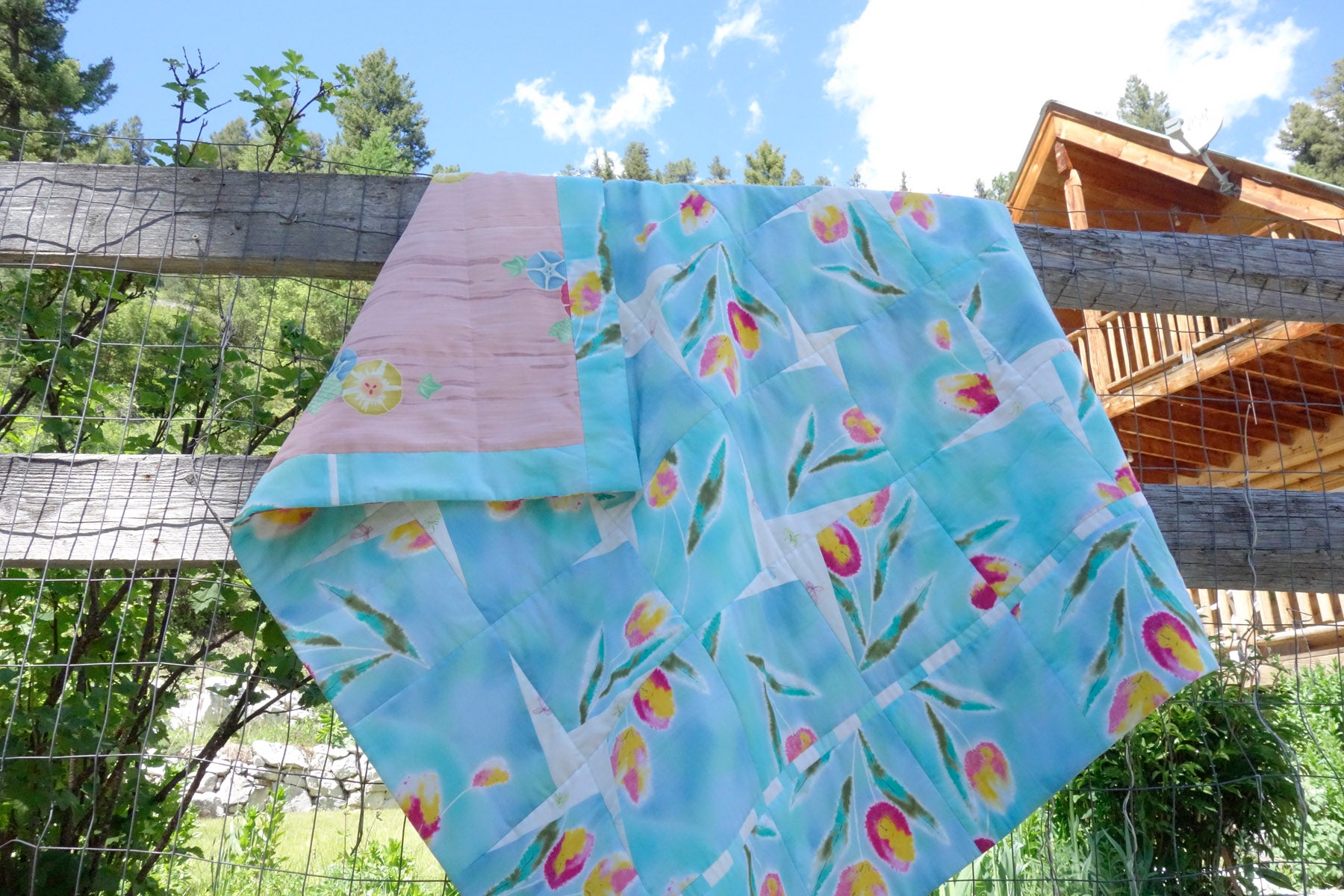 flutterby quilt for eleanor – Okan Arts